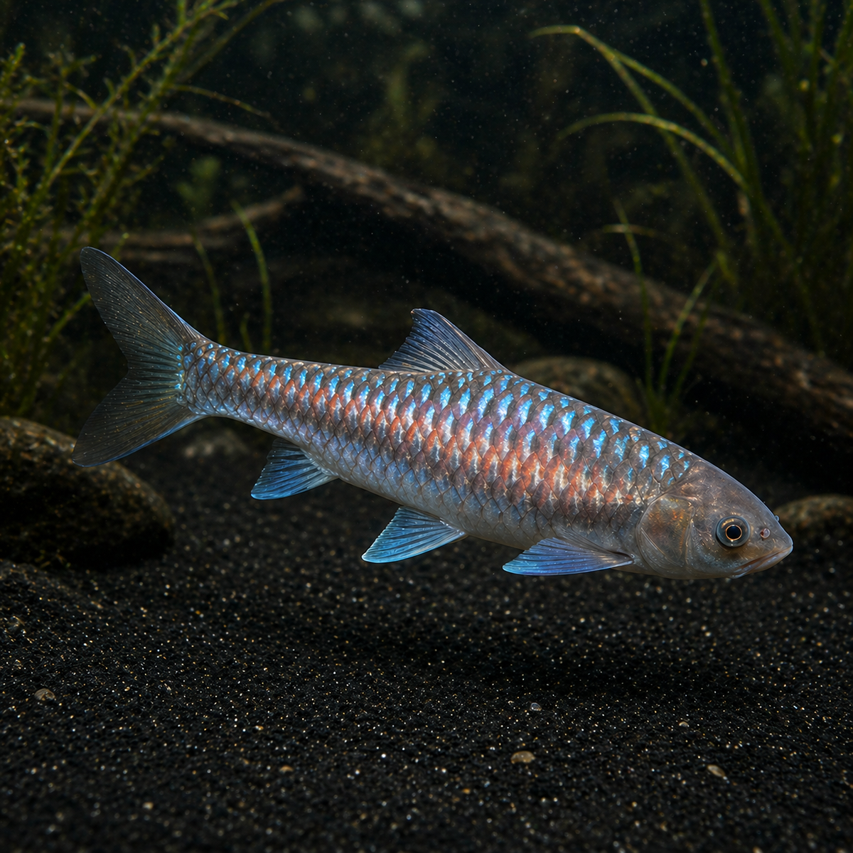 Thai Blue Mahseer (Neolissochilus stracheyi) — Predatory Fins